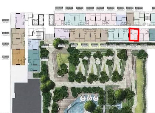 ขายดาวท์คอนโด PARKLAND เพชรเกษม 56 ตึกB ชั้น8 ถูกต้องตามฮวงจุ้ย ...